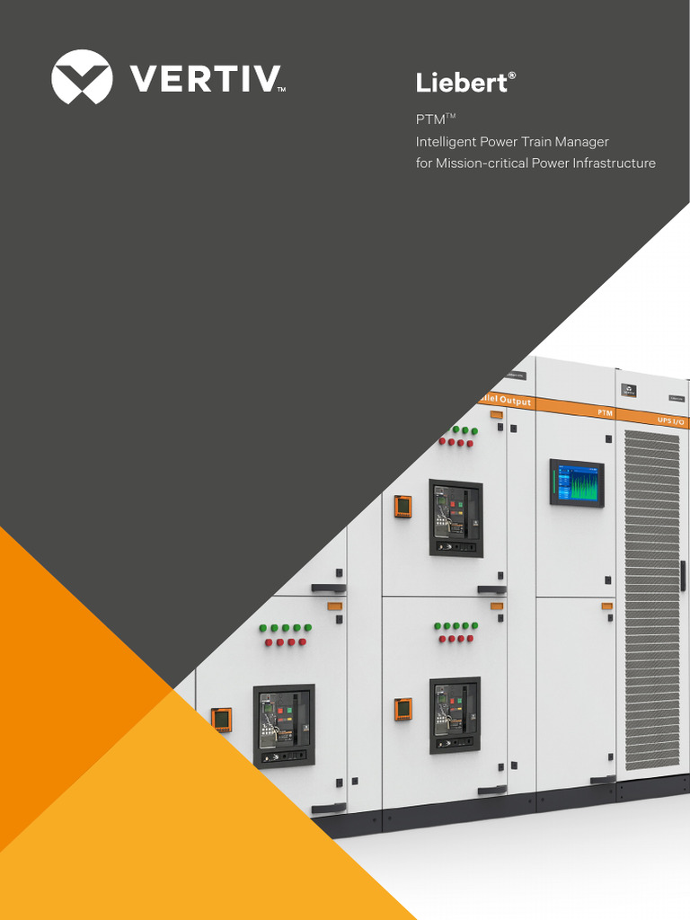 Liebert PTM BR en AP | PDF | Reliability Engineering | Infrastructure