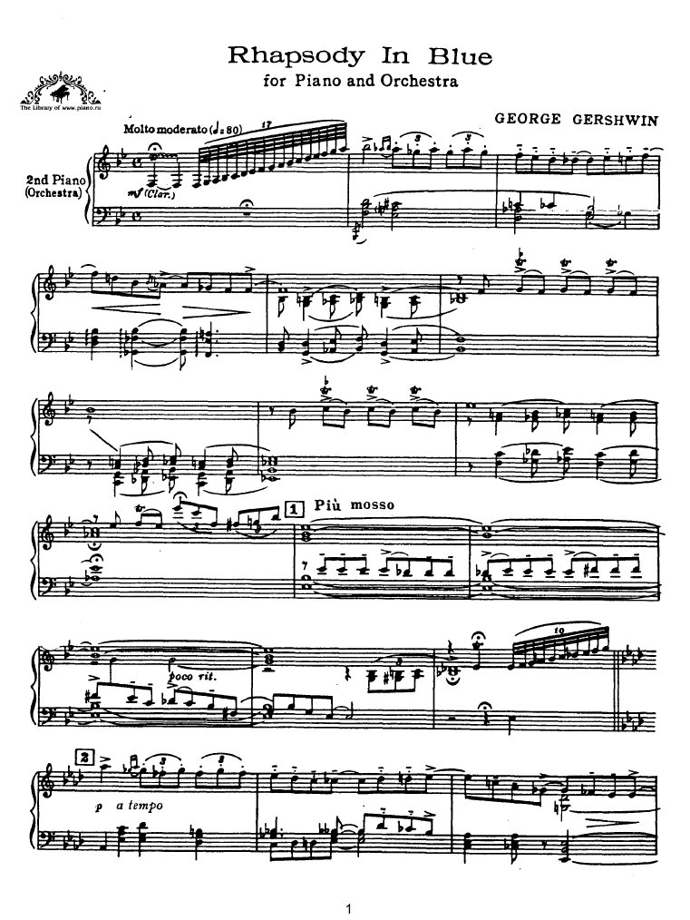 Rhapsody in Blue | PDF