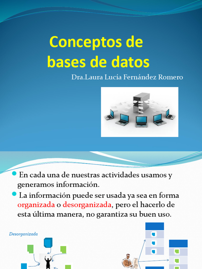 Conceptos de Bases de Datos | PDF | Bases de datos | SQL