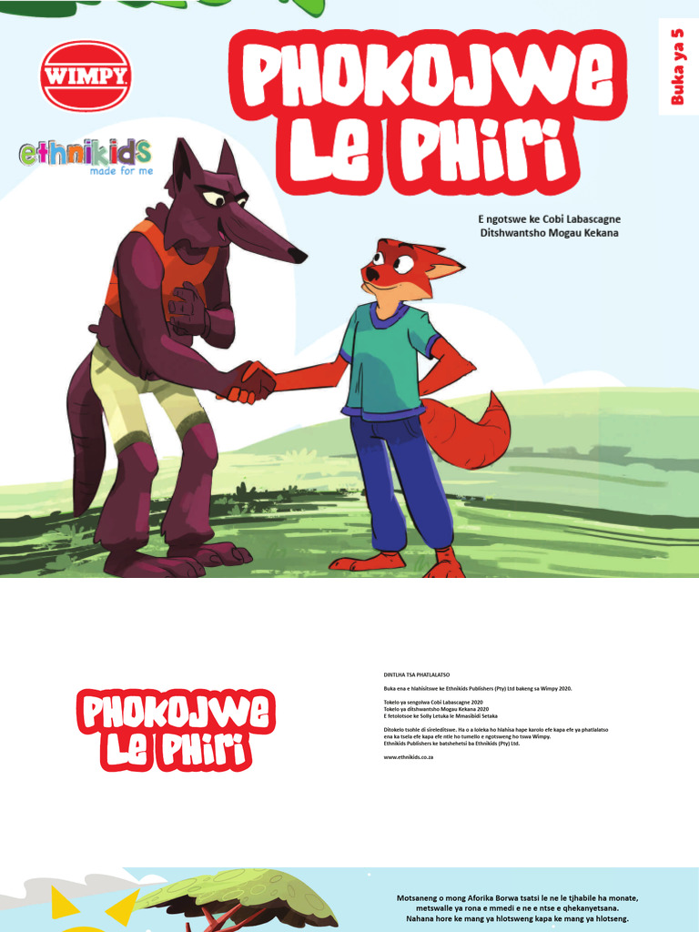 Sesotho Buka Ya 5 Phokojwe Le Phiri | PDF