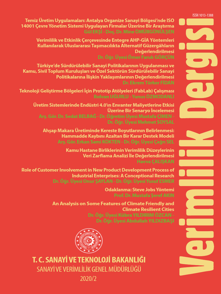 T. C. Sanayi Ve Teknoloji Bakanliği | PDF