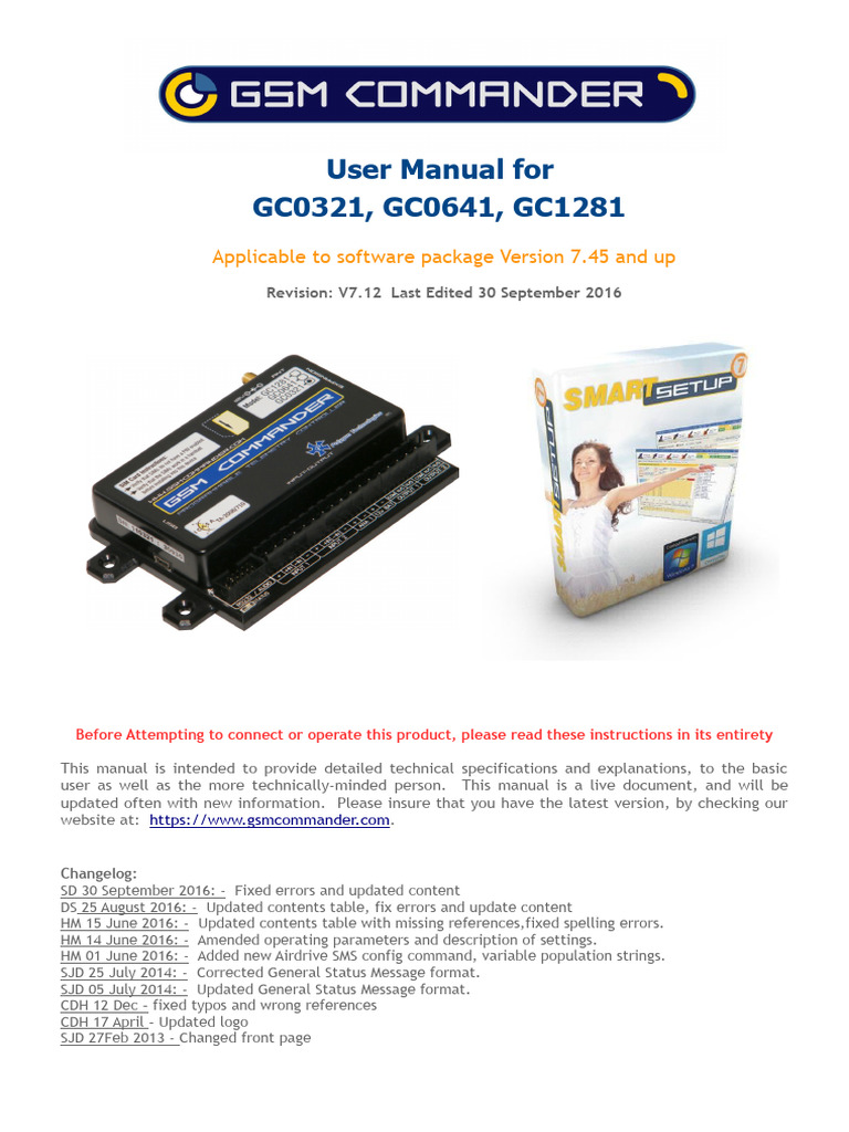 GSM Commander Manual | PDF | Power Supply | Resistor