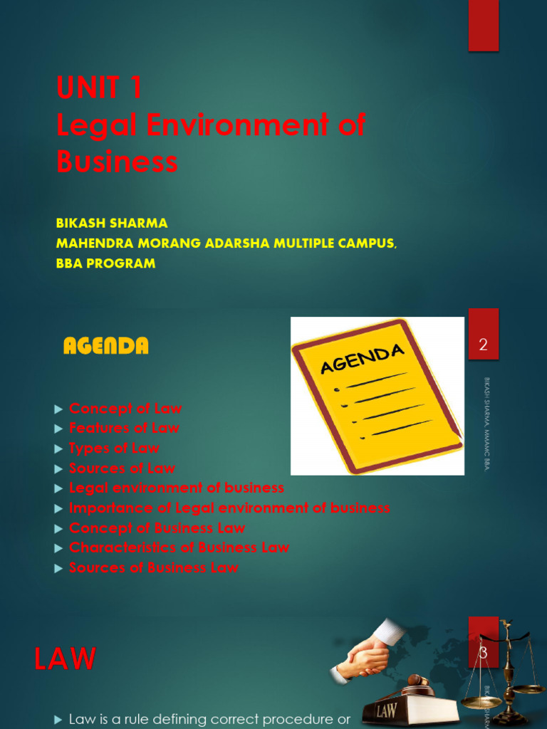 Unit 1 Legal Env of Business | PDF | Precedent | Sources Of Law