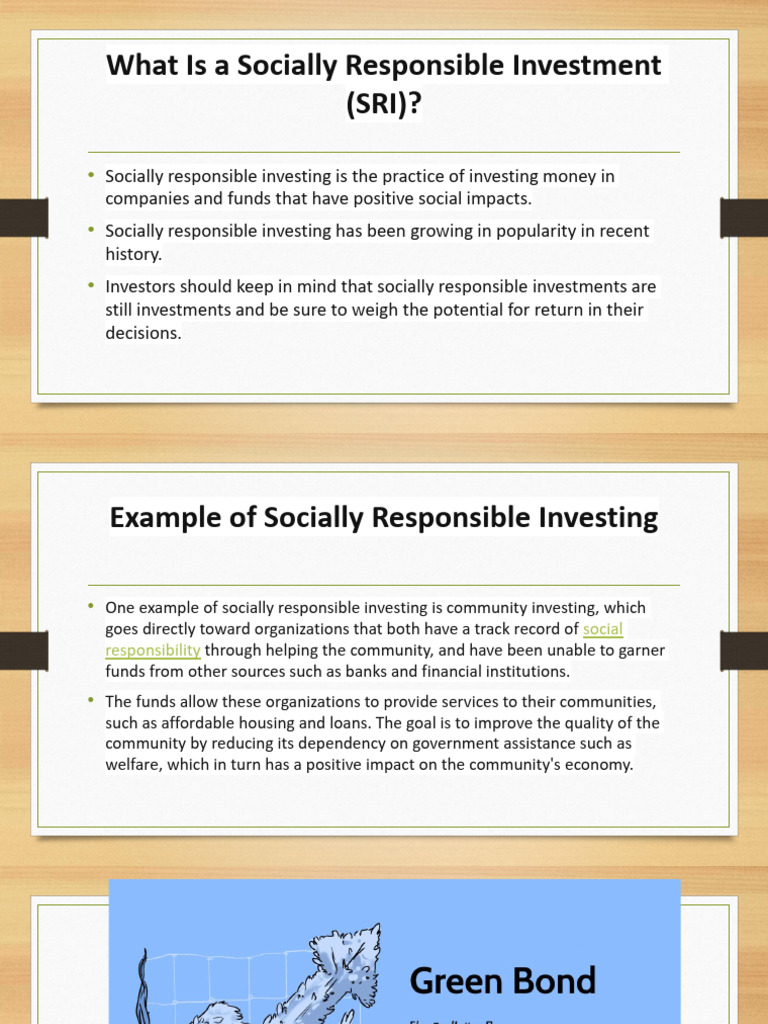 Overview of Socially Responsible Investing | PDF | Greenhouse Gas ...