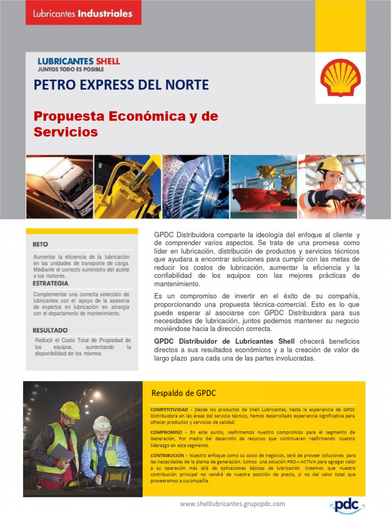 CVP Petro Express Del Norte | PDF | Lubricante