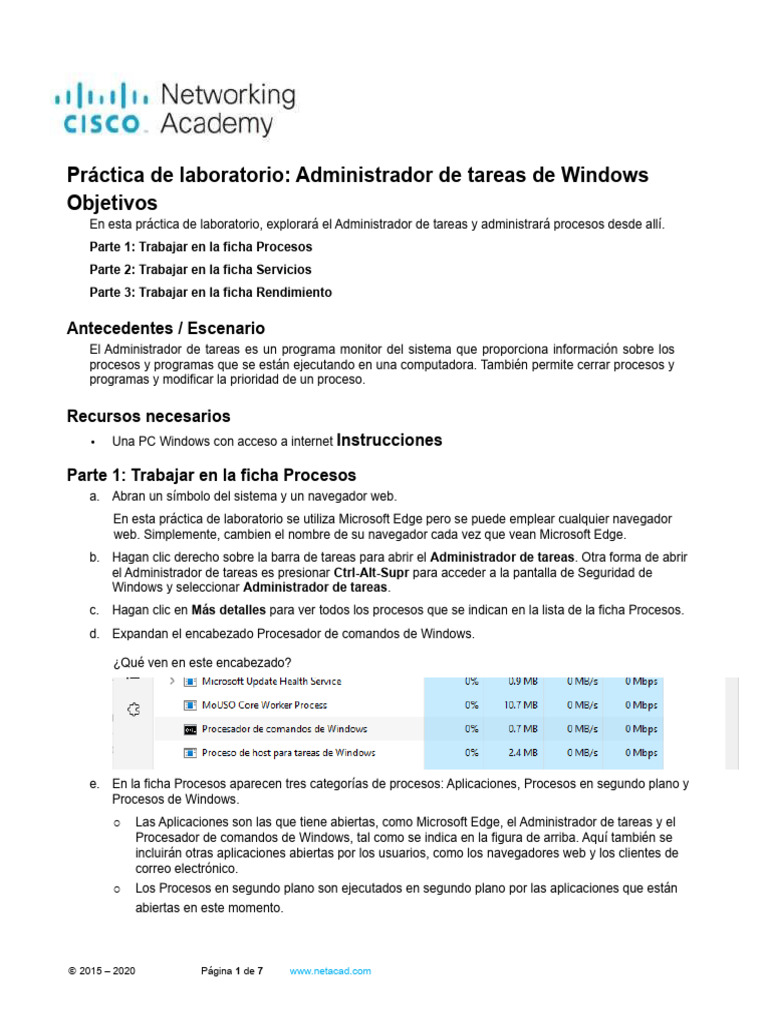 3 Administrar Tareas de Windows | PDF | Ventana (informática) | Microsoft Windows