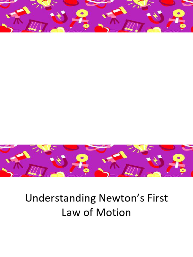 Law of Inertia | PDF | Inertia | Force