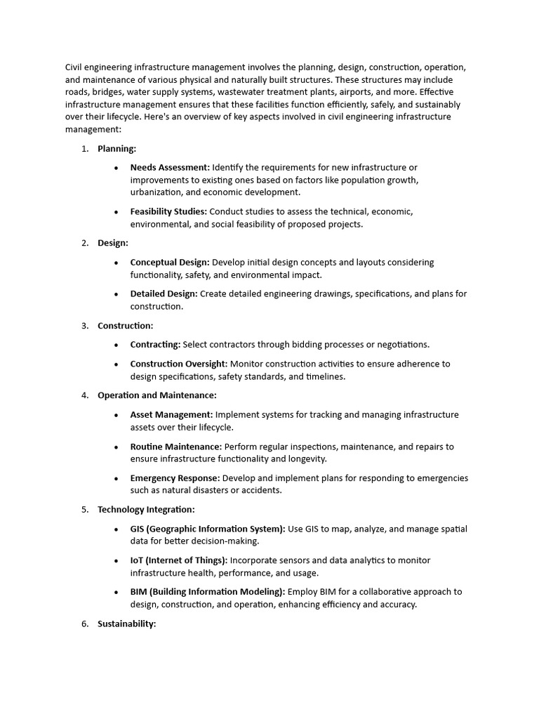 Program Overview | PDF | Building Information Modeling | Infrastructure