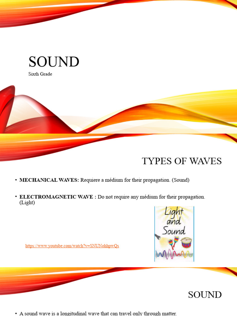 SOUND | PDF | Science & Mathematics