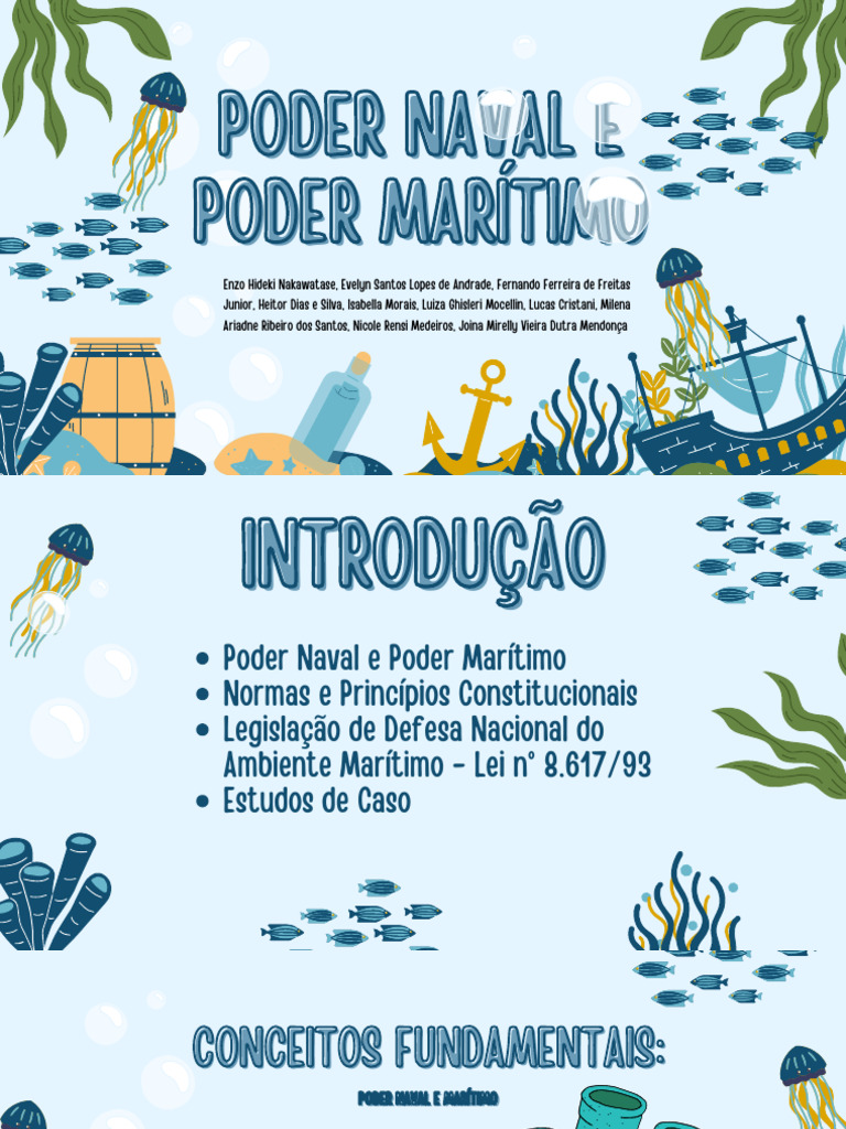 Poder Naval e Marítimo no Brasil | PDF | Águas territoriais | Convenção ...