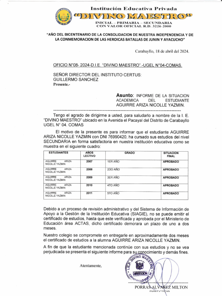 Constancia Aguirre Ariza | PDF