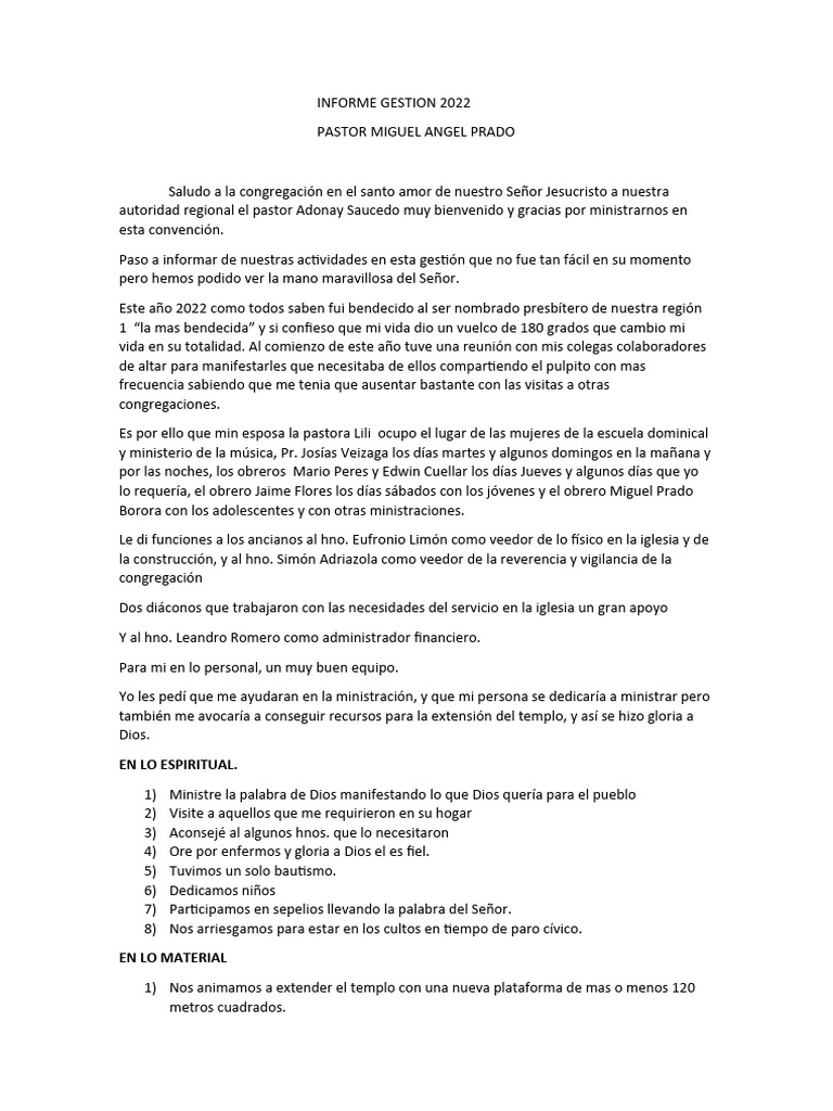 En Lo Espiritual | PDF