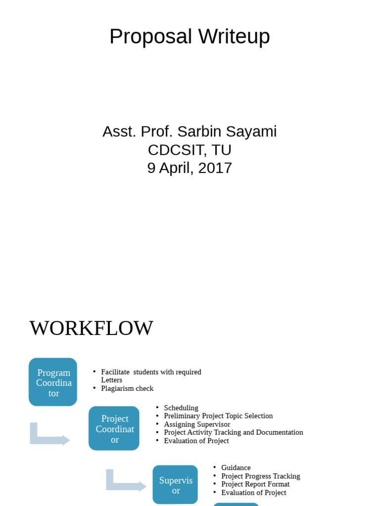 Proposal-Writeup TU Alumni 2017 | PDF | Computing