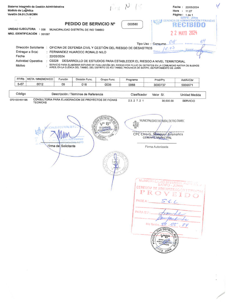 Modelo TDR Evar | PDF