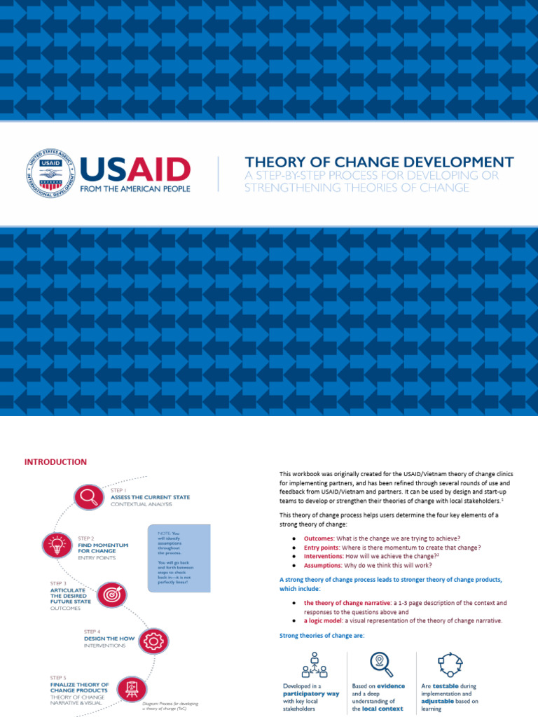 Theory of Change Development | PDF