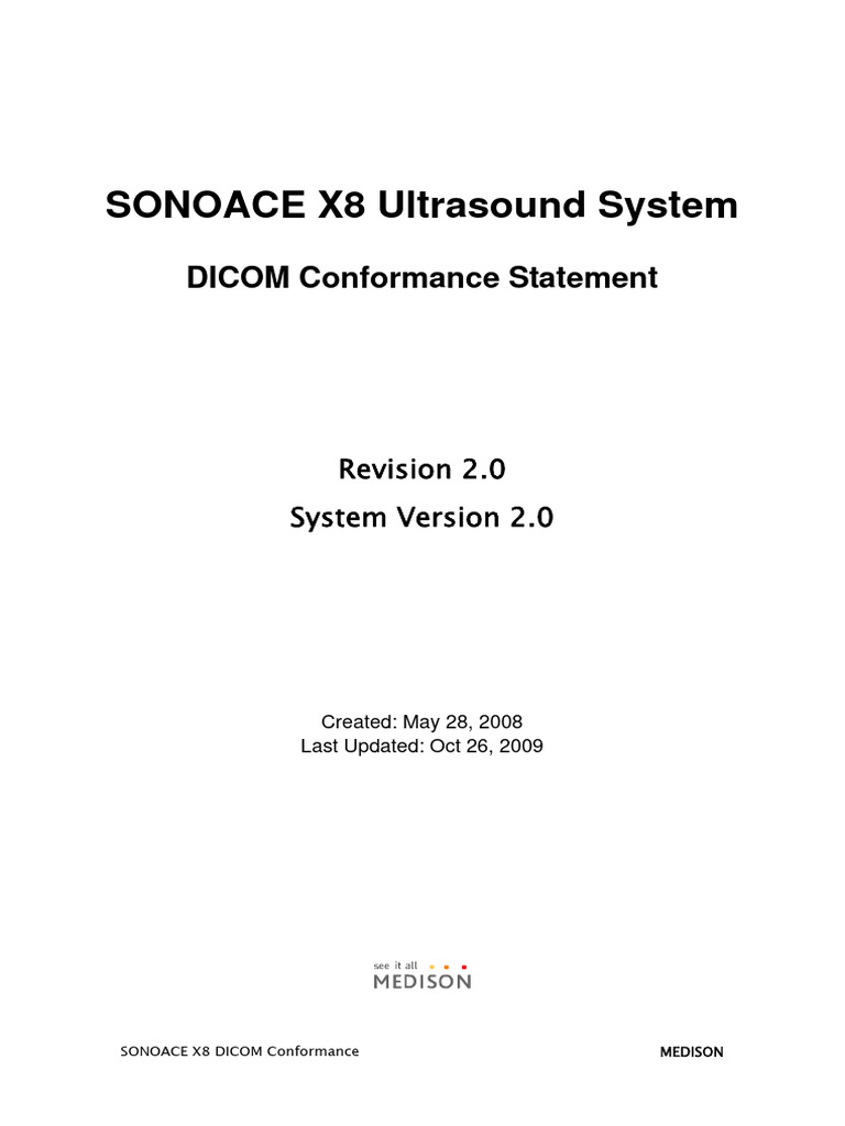 SONOACE_X8_DCS_r2.0_sv2.0 | PDF | Computer Science | Computing