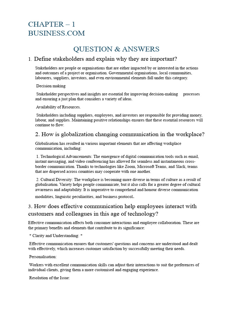 Assignment 1-10 Question | PDF | Communication | Information