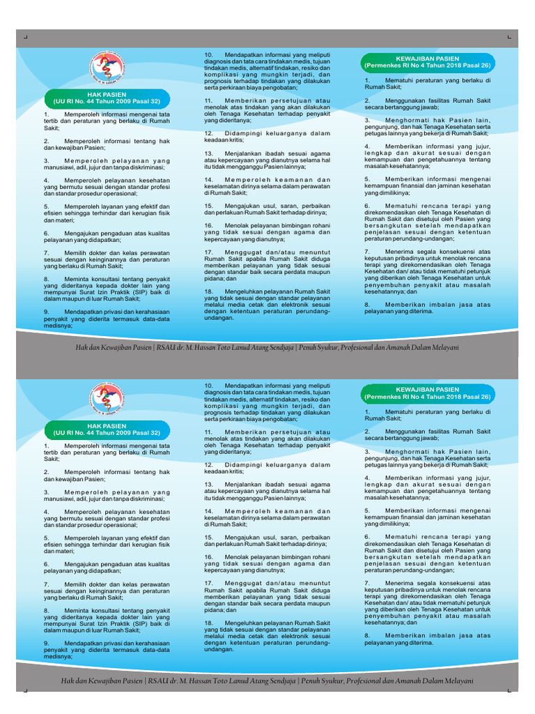 LEAFLET HPK Isi 3 | PDF | Hukum | Sains & Matematika