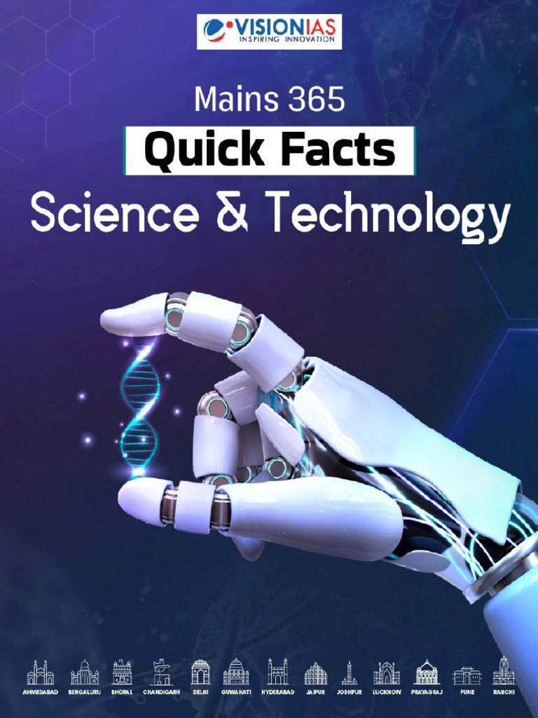 VisionIAS Mains 365 December 2024 Quick Facts Science and Technology ...