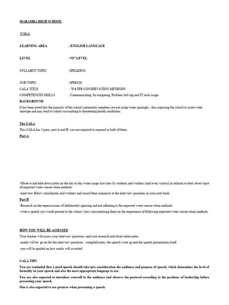 CALA_3RD_COMPONENT_ENGLISH | PDF | Learning | Question