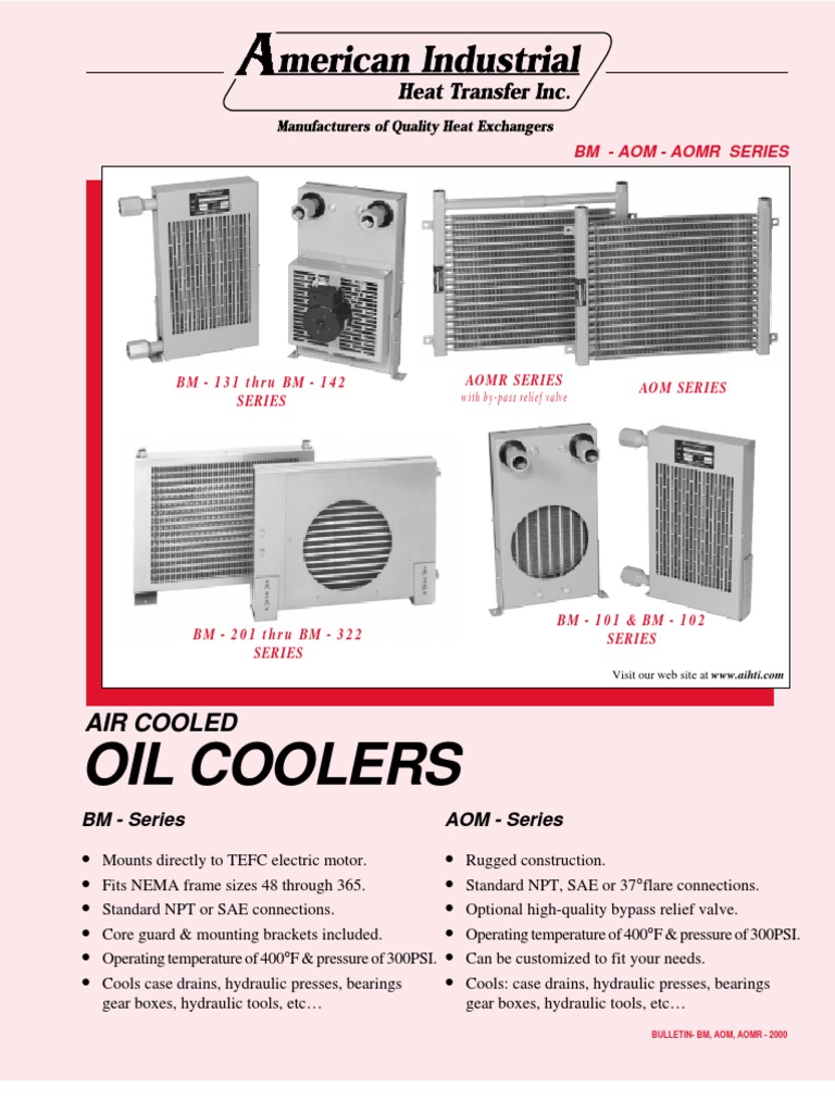 American Industrial Heat Exchanger | PDF | Horsepower | Heat Exchanger
