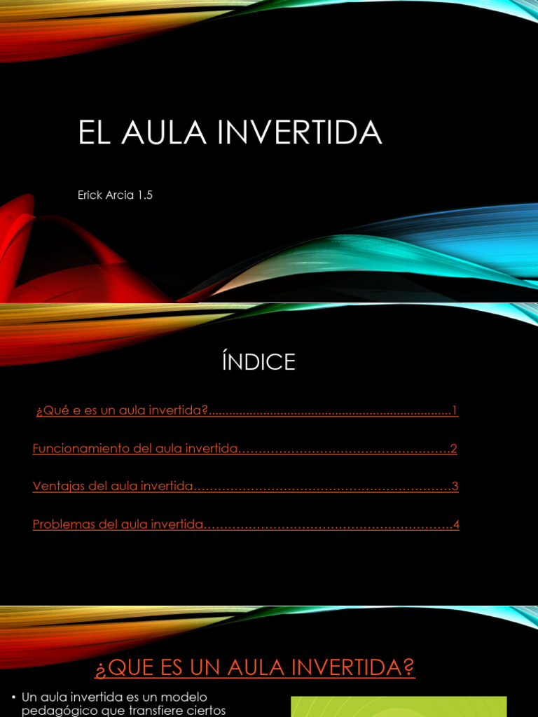 Aula Invertida: Ventajas y Desafíos | PDF | Salón de clases | Enseñando