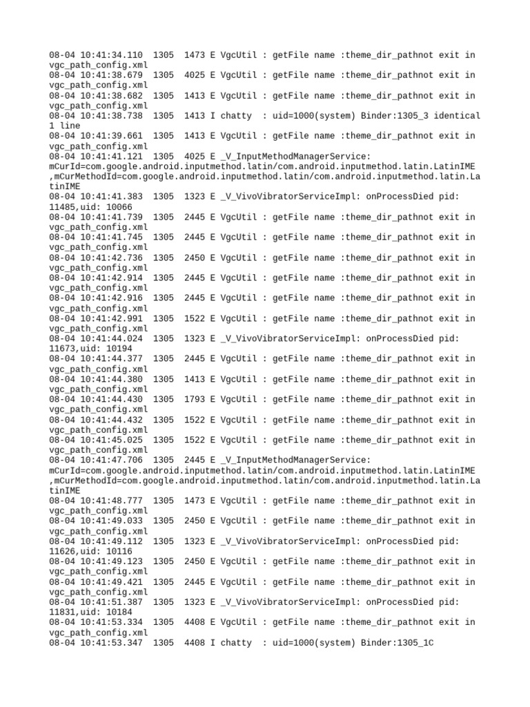 Log | PDF | Data Serialization Formats | Xml