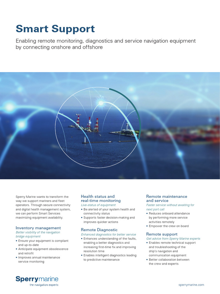 SperryMarine - Smart Support - Leaflet 022023 | PDF | Navigation
