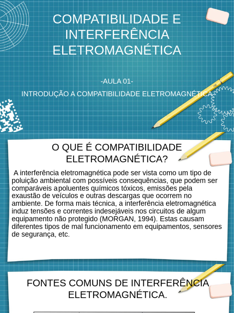 Interferencia Eletromag Aula 1 | PDF | Decibel | Compatibilidade eletromagnética