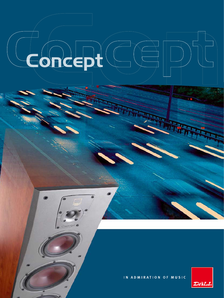 Dali Concept Brochure | PDF | Loudspeaker | Sound Technology
