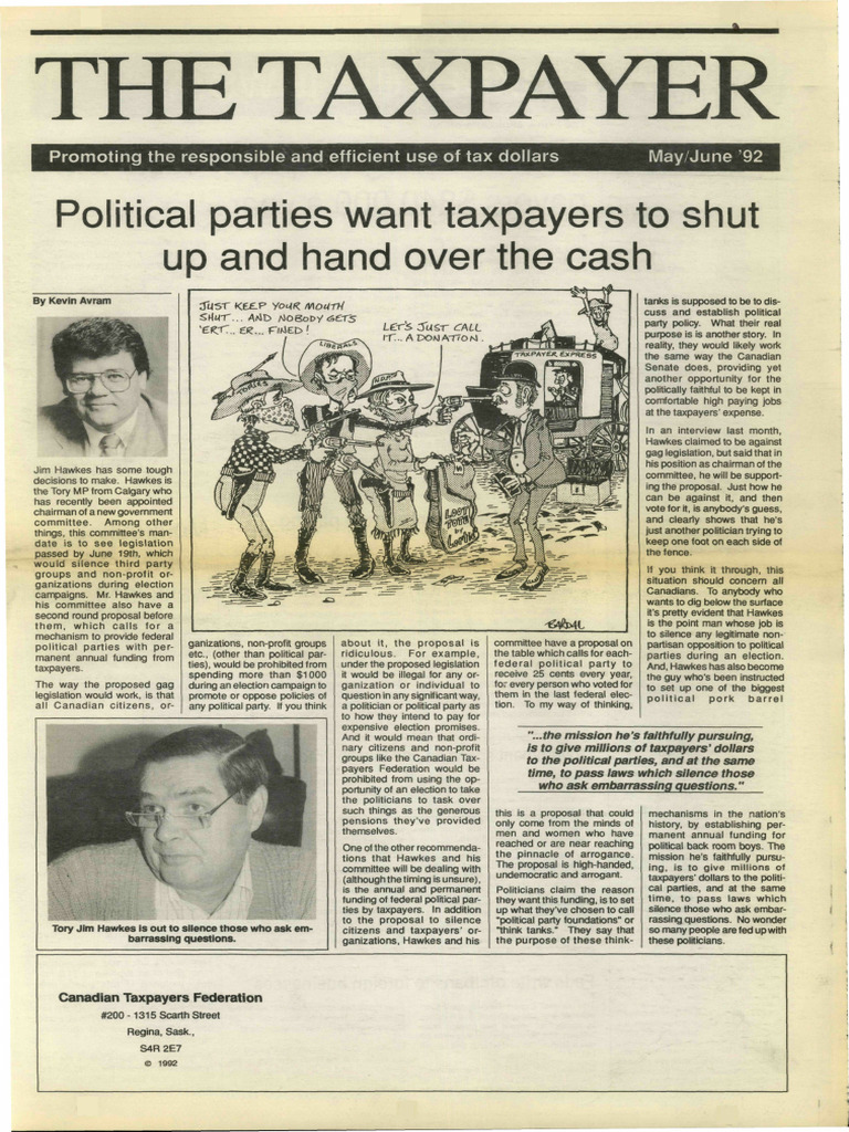 The Taxpayer Magazine 017 - CTF | PDF | Taxes | Government Finances