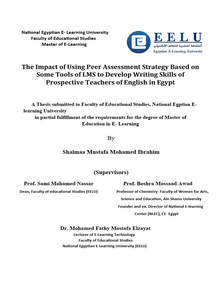 The Final Dissertation Jan Final | PDF | Educational Assessment | Learning