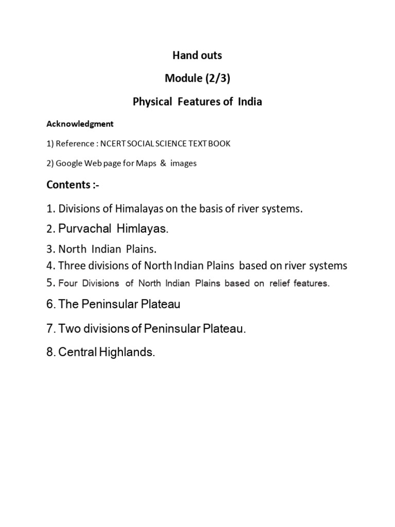 HANDOUT 2(3) | PDF | Earth Sciences | Geology