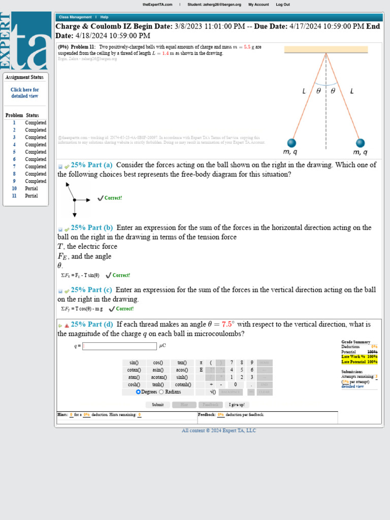 The Expert TA Human-Like Grading, Automated! | PDF | Force | Physics