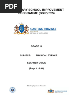 2025 Physical Sciences ATP Grade 11 | PDF | Force | Intermolecular Force