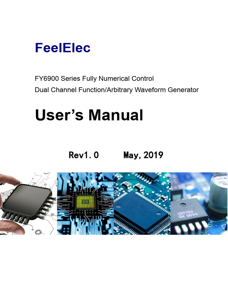 FY6900 Series Users Manual V1.0 | PDF | Modulation | Amplitude