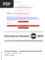 ISO 8015 Principle | PDF | Engineering Tolerance | Angle