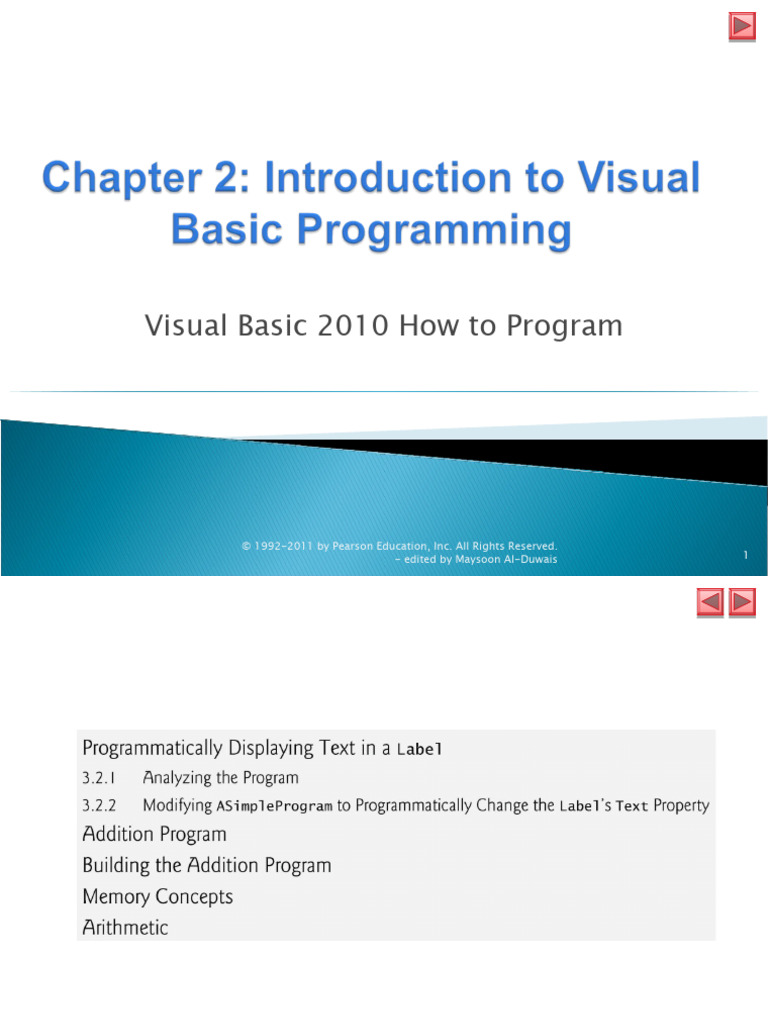 Visual Basic 2010 Programming Guide | PDF | Reserved Word | Programming