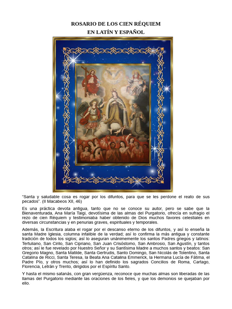 100 Requiem | PDF | Purgatorio | Teología