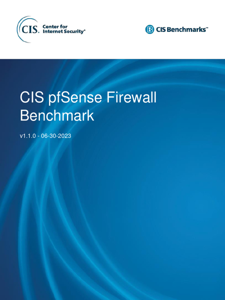 CIS PfSense Firewall Benchmark v1.1.0 | PDF | Domain Name System | I Pv6