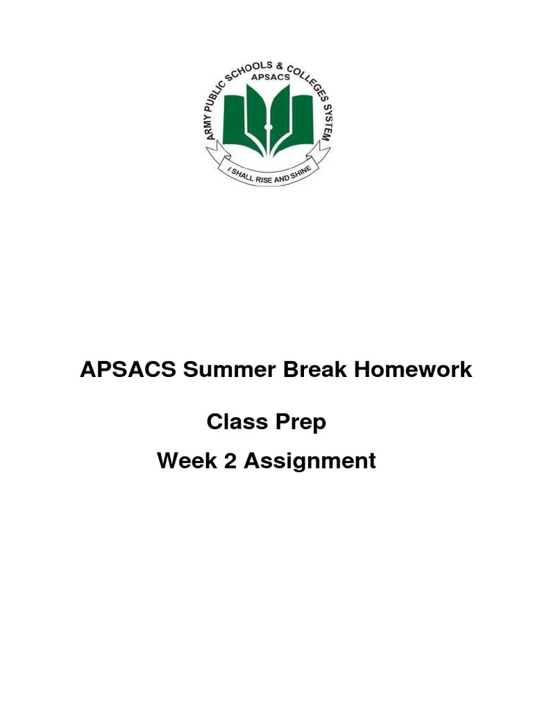 Week 2 Home Work | PDF
