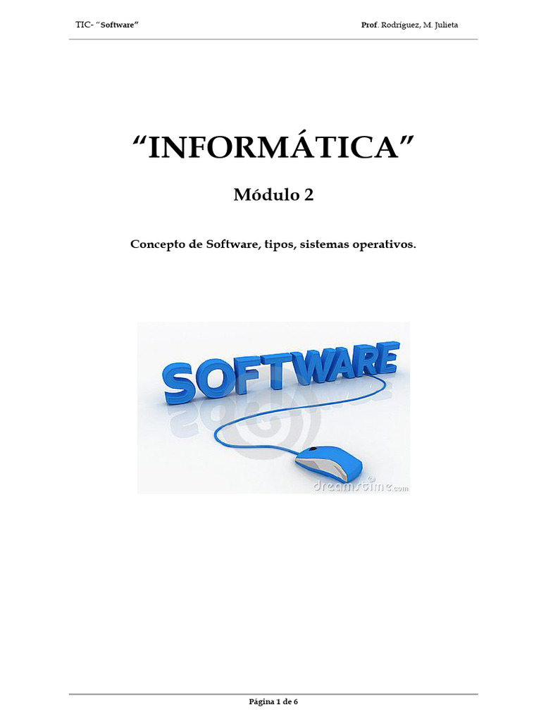 Qu - Es El Software | PDF | Microsoft Windows | Hardware de la computadora