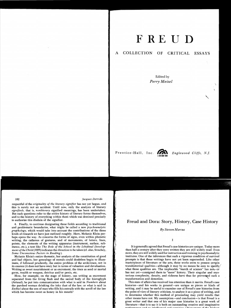 Marcus Freud and Dora | PDF