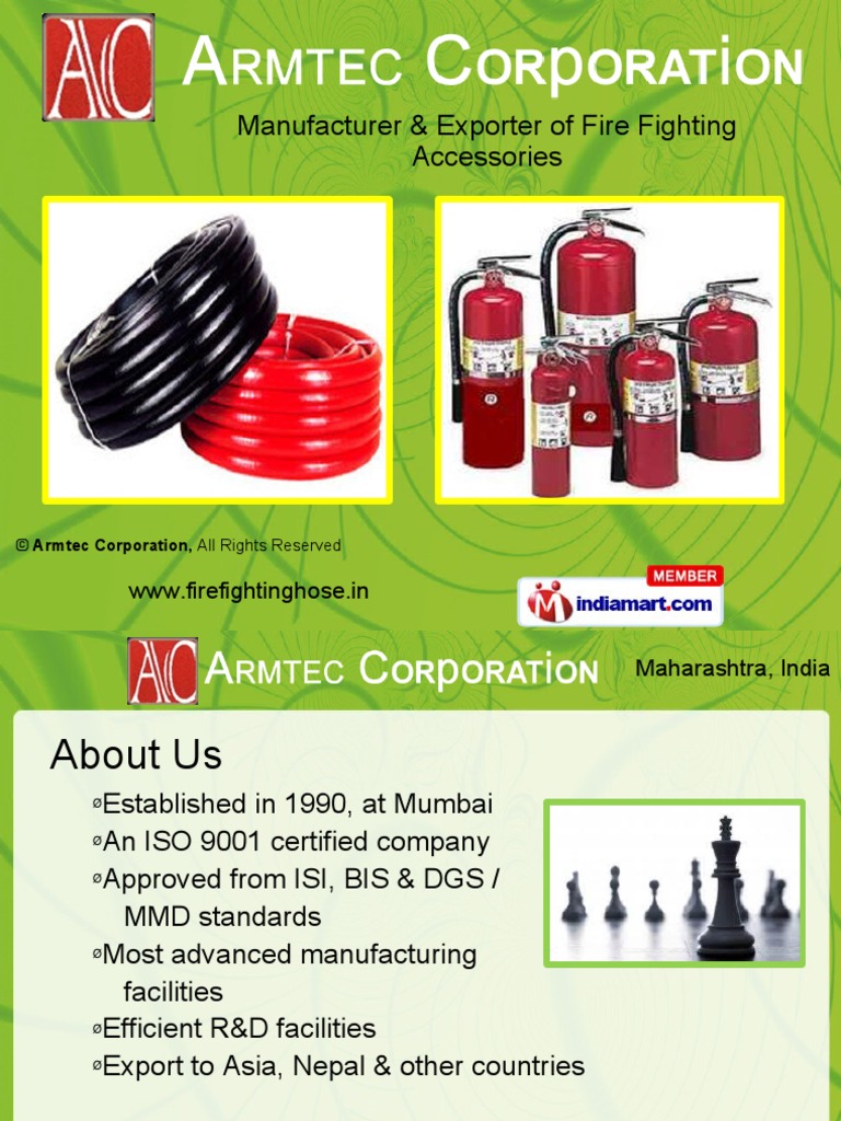 Armtec Corporation Maharashtra India | PDF