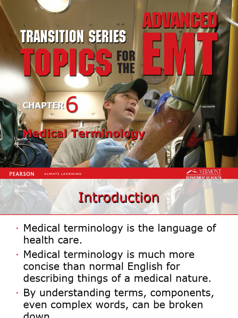 Aemt Transition - Unit 6 - Medical Terminology | PDF | Medicine ...