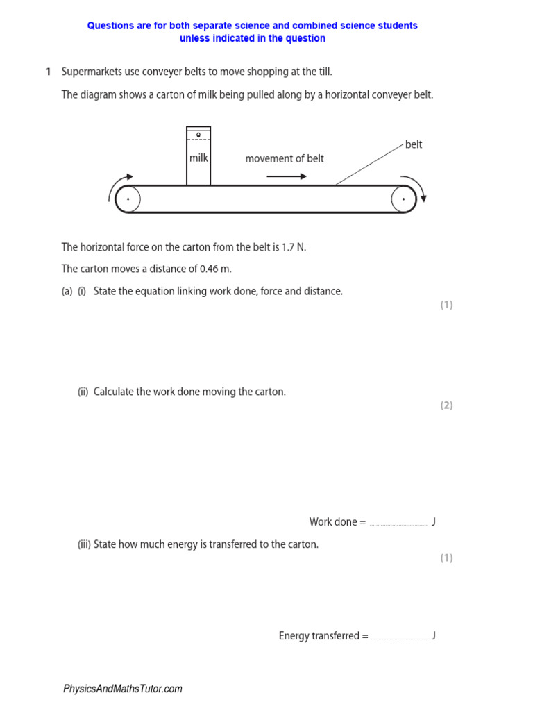 Forces, Movement, Shape and Momentum 2 QP | PDF | Force | Mass