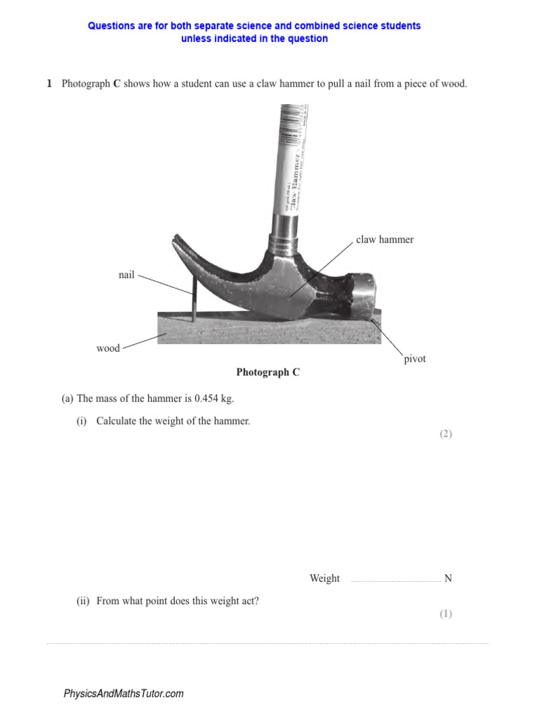 Forces, Movement, Shape and Momentum 3 QP | PDF | Momentum | Force