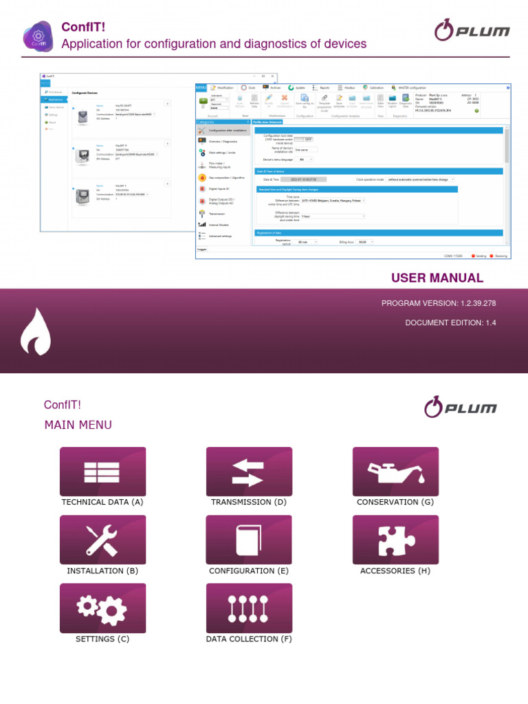 ConfIT User-Manual Ed.1.4 en | PDF | Port (Computer Networking) | Computer Network