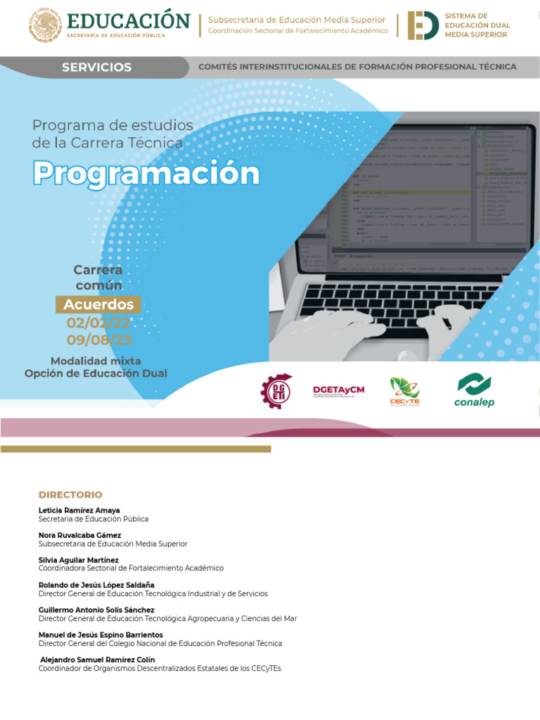 Programacion Dual | PDF | Plan de estudios | Ingeniería de software