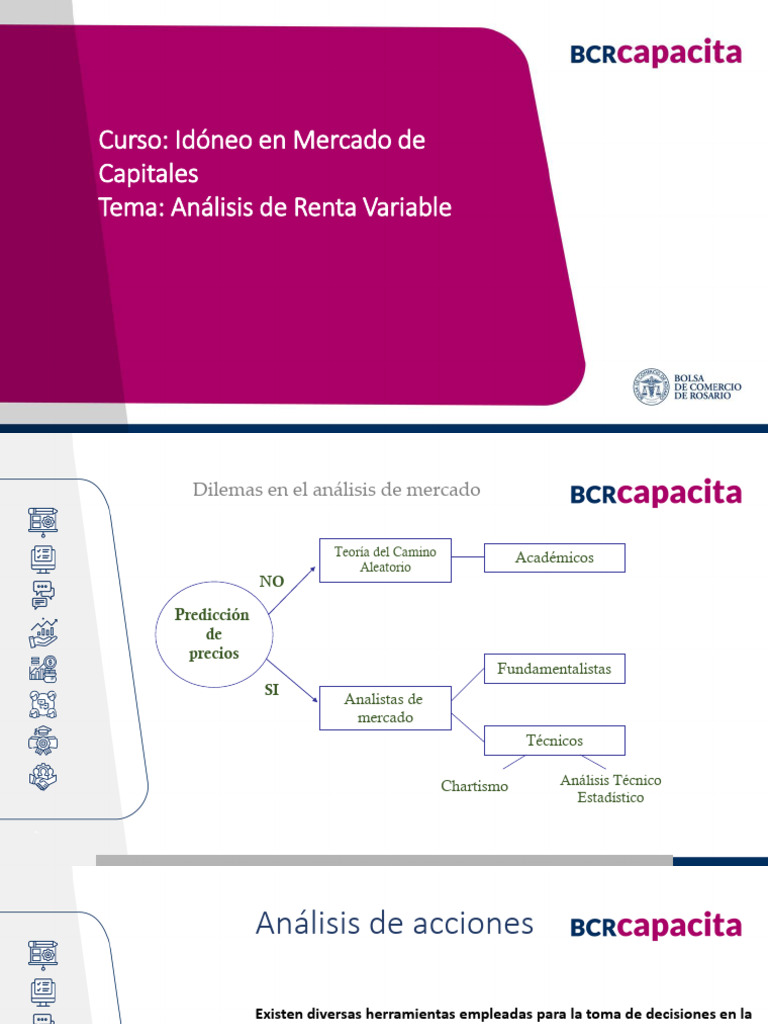 Renta Variable 2023 1 | PDF | Compartir (Finanzas) | Análisis técnico